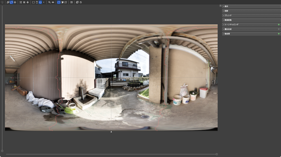 THETA Z1とPTGui Proを使ったHDRIの作り方 | C3D